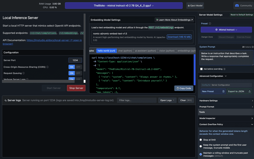 Local LLM helper for Obsidian