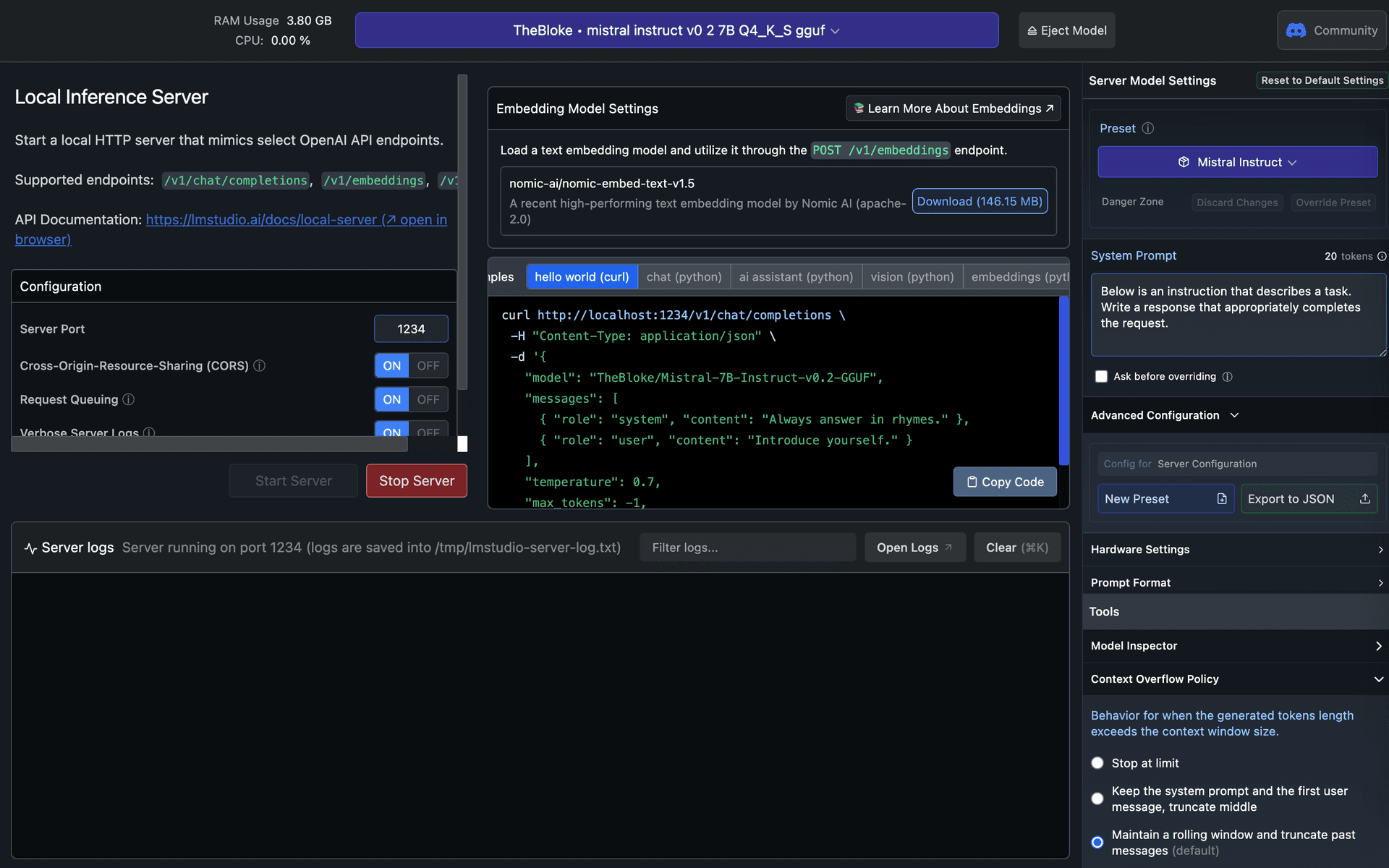 Local LLM helper for Obsidian