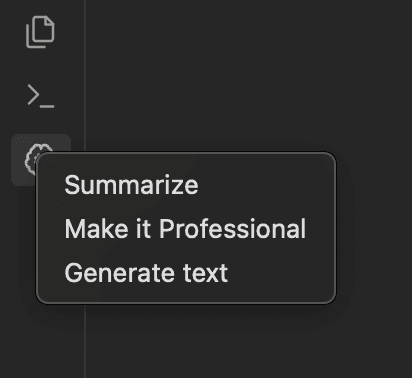 Local LLM helper for Obsidian